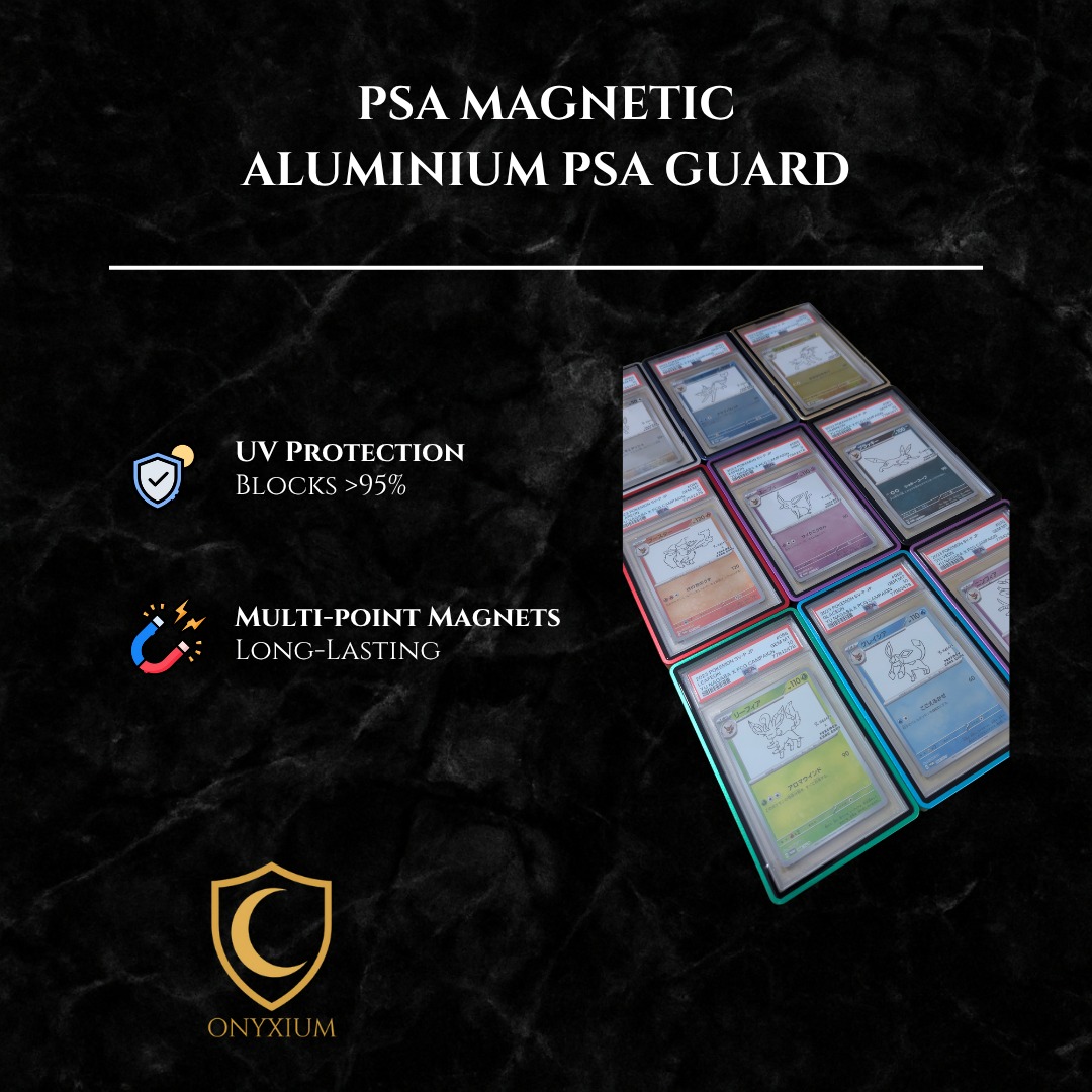 PSA Magnetic Aluminium Slab Guards, Hobbies & Toys, Toys & Games on ...