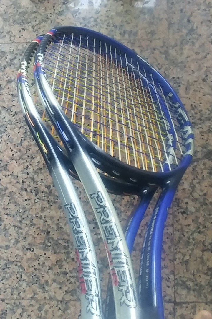 Rare Head tennis racket pair Premier tour racquet, Sports Equipment ...