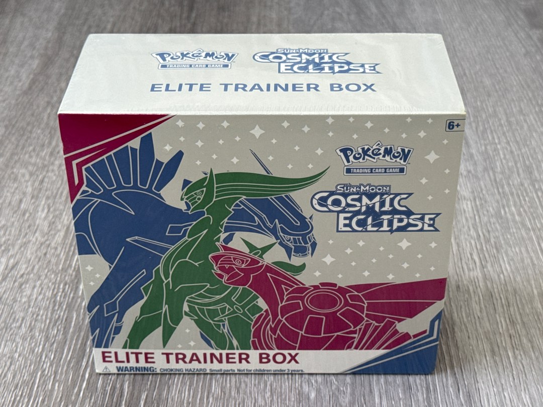 RARELY SEEN - Sun & Moon Cosmic Eclipse - Elite Trainer Box (ETB) - 100 ...