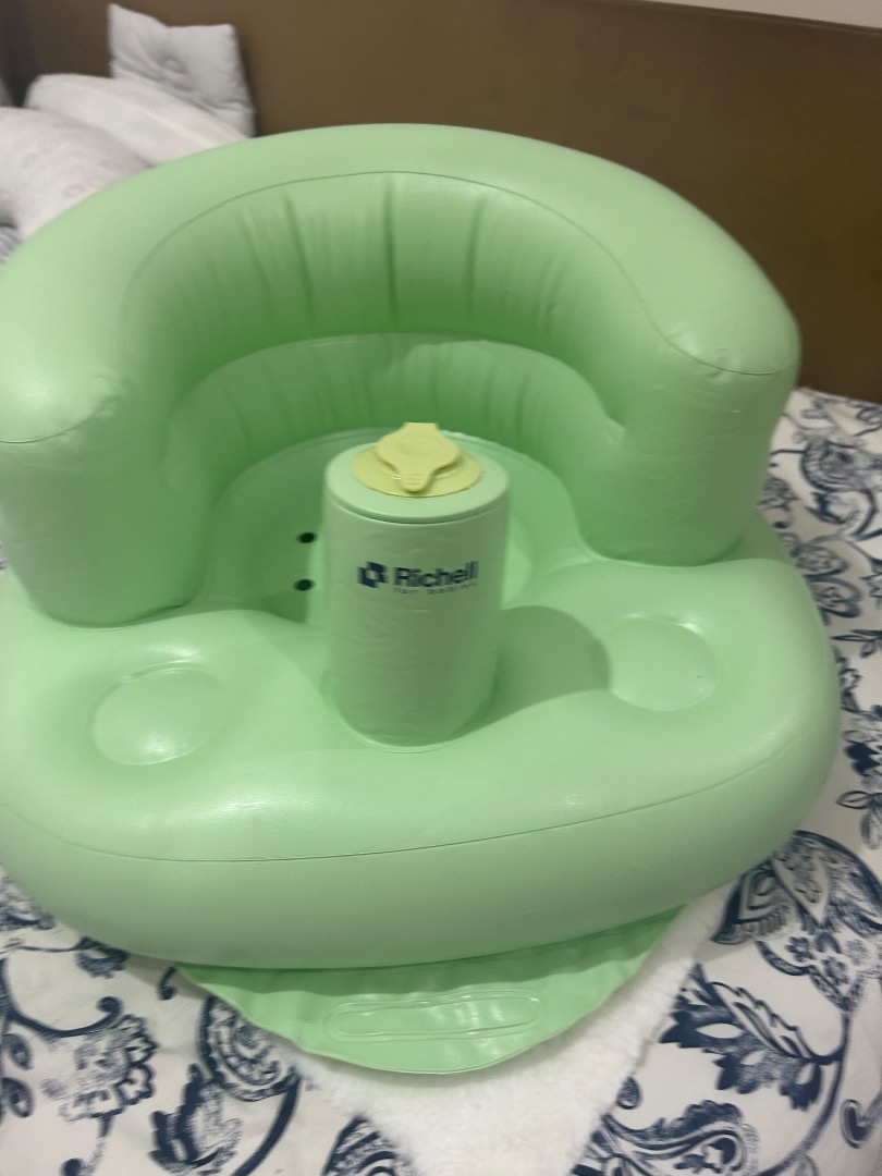 RICHELL - INFLATABLE SOFT BABY CHAIR K, Babies & Kids, Infant Playtime on Carousell