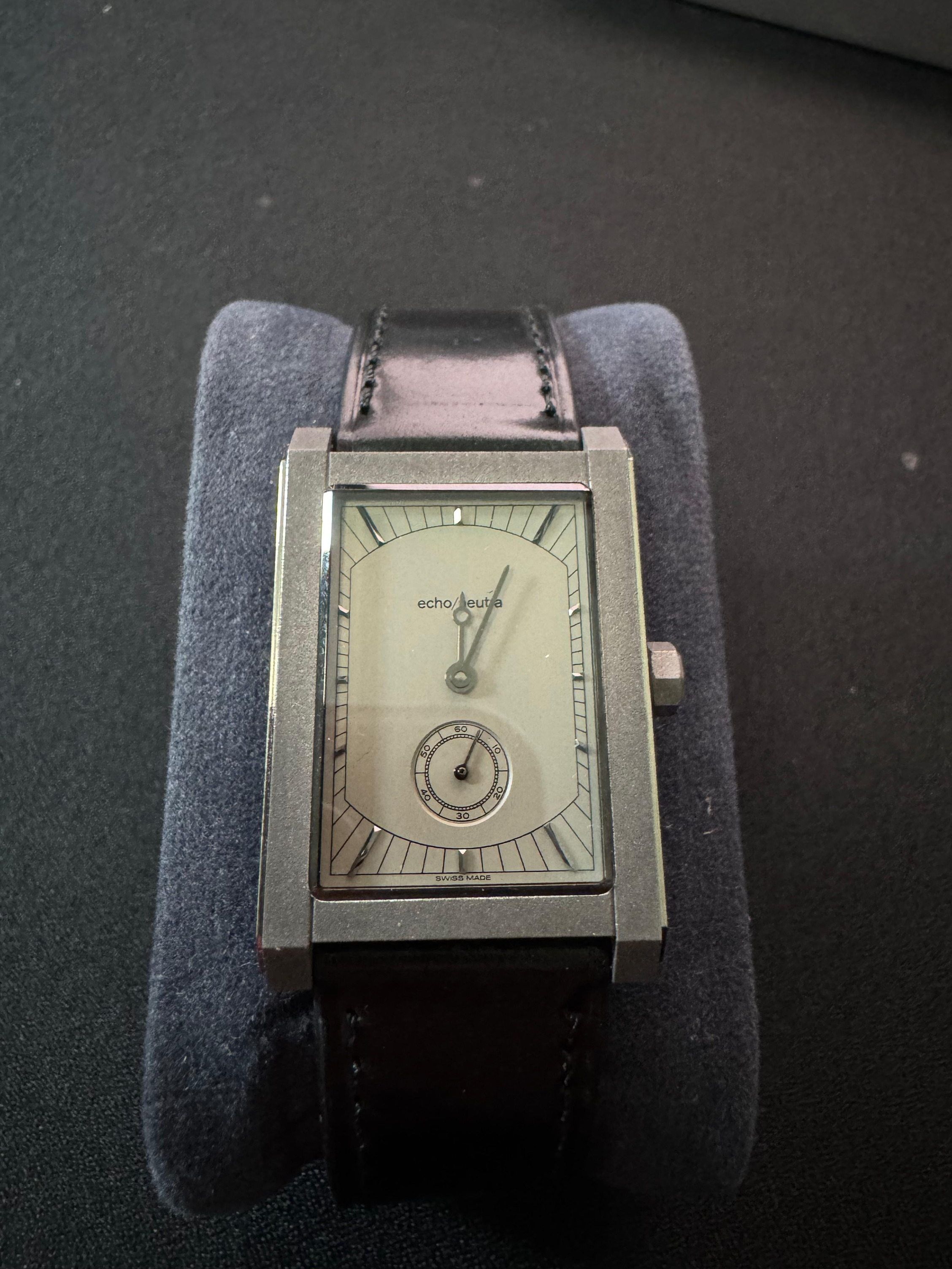 Rivanera Echo Neutra Mechanical Watch Grey (Tank Style), Luxury ...