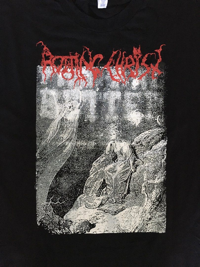 ROTTING CHRIST T SHIRT Deicide Cannibal Corpse Obituary Sepultura ...