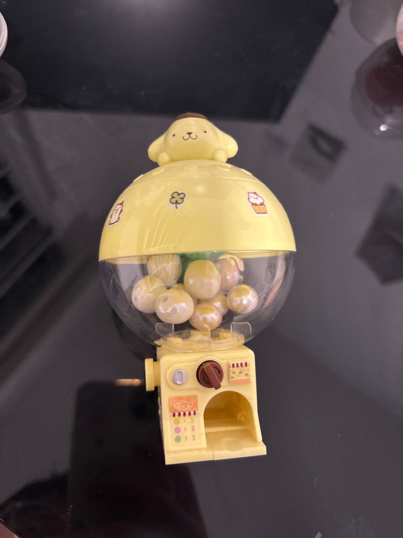 Sanrio Pompompurin Gumball Machine, Hobbies & Toys, Toys & Games on ...