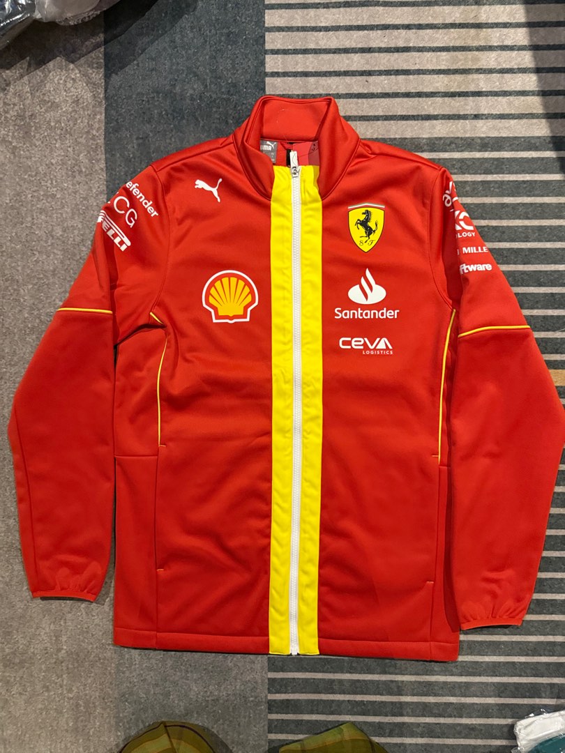 Scuderia Ferrari Softshell Jacket 2025, Men's Fashion, Coats, Jackets ...
