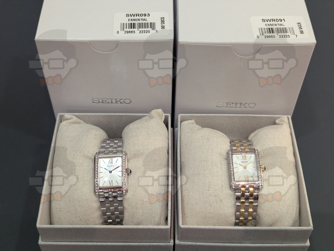 Seiko Essentials SWR091 & SWR093, Women's Fashion, Watches ...