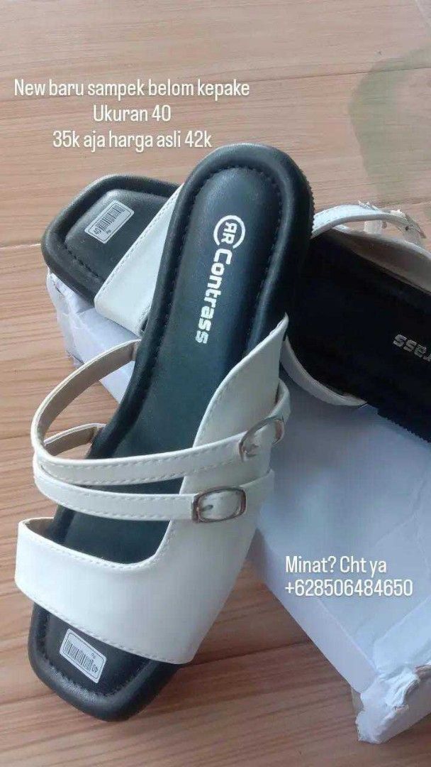 Sendal, Fesyen Wanita, Sepatu di Carousell