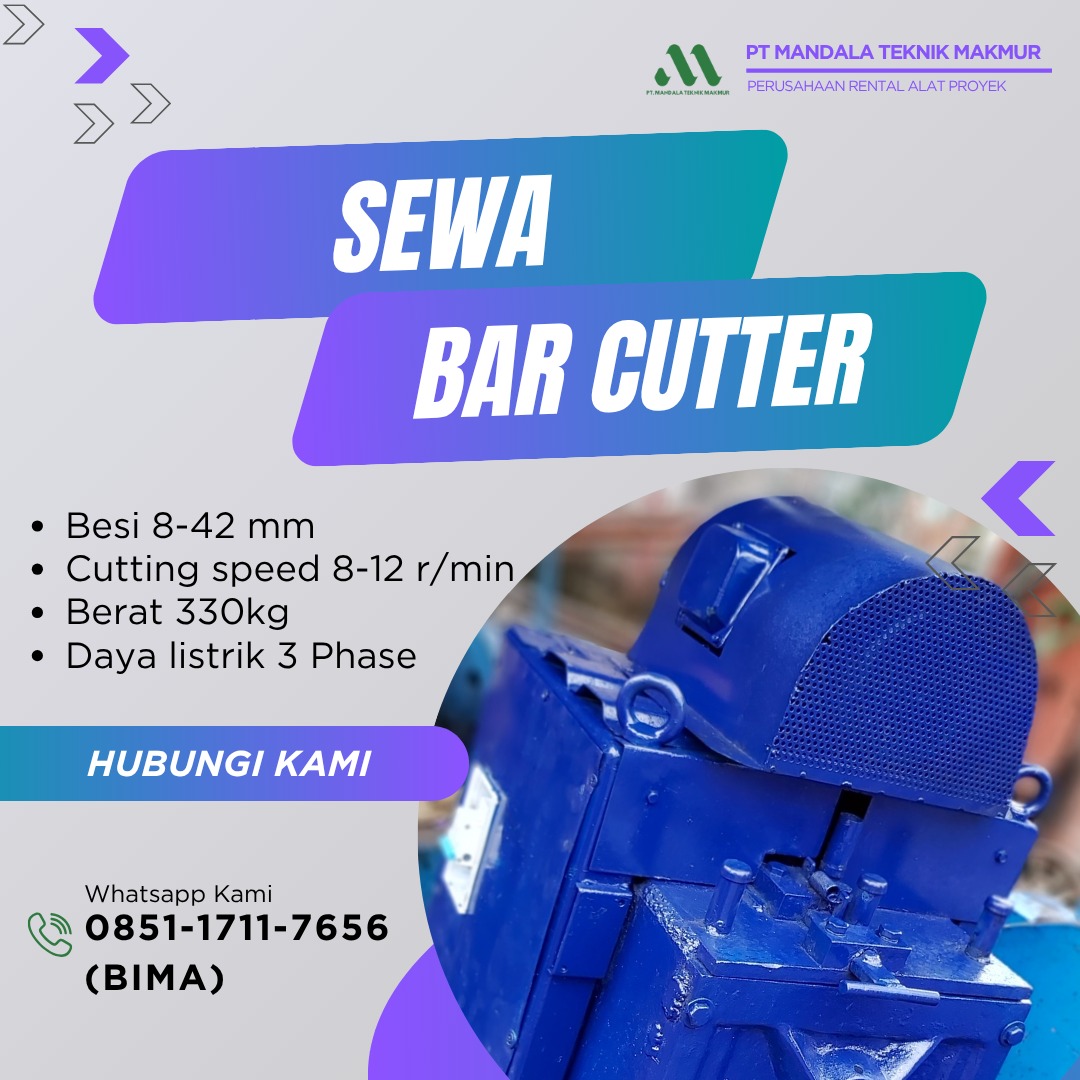 Sewa Bar Cutter Cutting Murah Pacitan | Rental Alat Pemotong Besi Bar ...