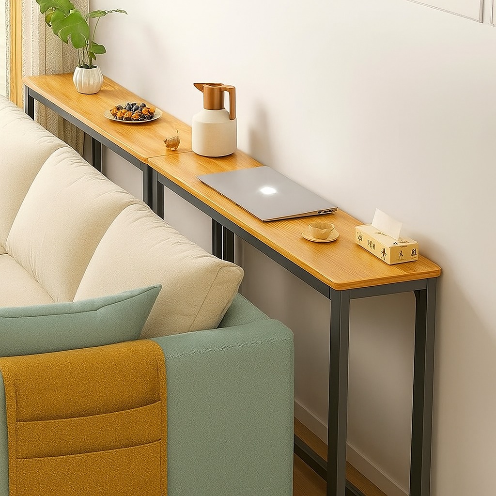 Sofa Console Table | Long Narrow Table | Couch Back Table | Living Room ...
