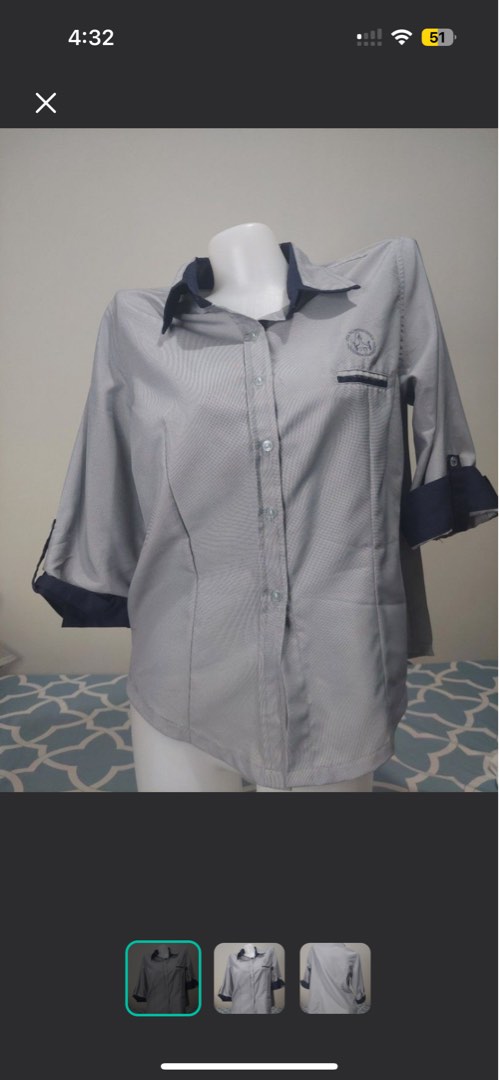 STI UNIFORM-BSIT, Women's Fashion, Tops, Blouses on Carousell