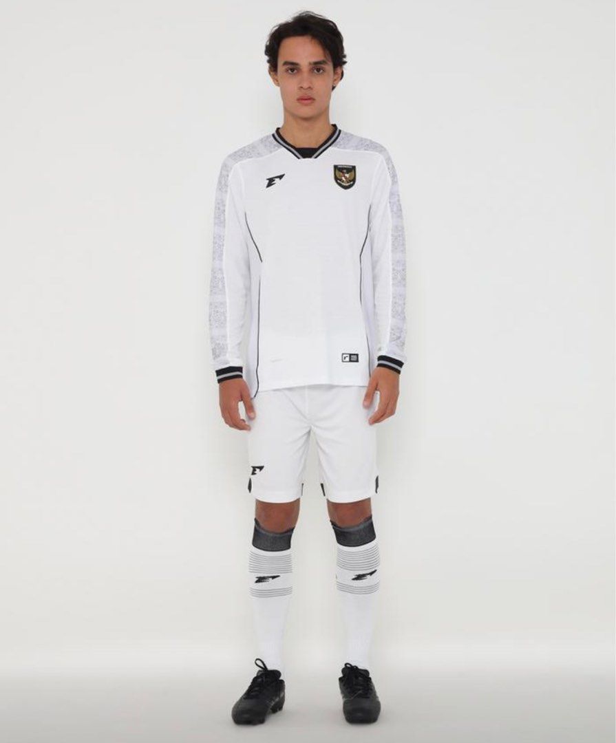 Timnas Indonesia Away Jersey 2025/2026 Replica Version RV Long Sleeve ...