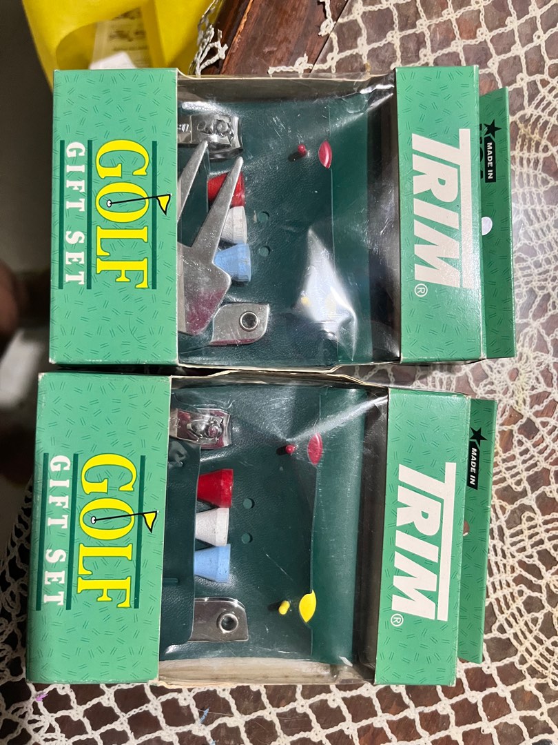 TRIM GOLF GIFT SET, Sports Equipment, Sports & Games, Golf on Carousell