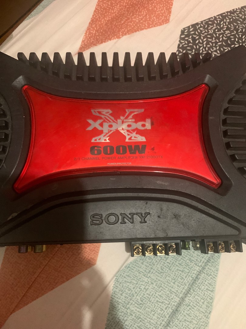 Xplod amplifier and d12 infinity subwoofer for car, Audio, Soundbars ...