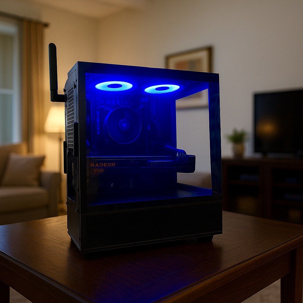 2025 AFTERSHOCK Rapid RX 7800 XT 16GB Ryzen 5 8400F Custom Gaming PC ...