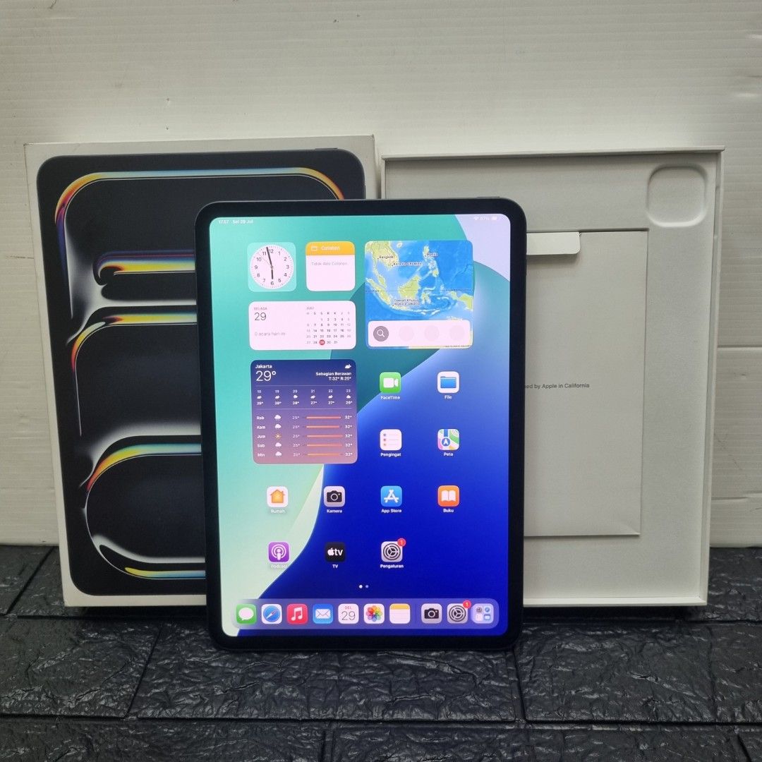 Apple iPad Pro M4 512GB Wifi Only 11" inch Second Mulus Garansi Resmi ...