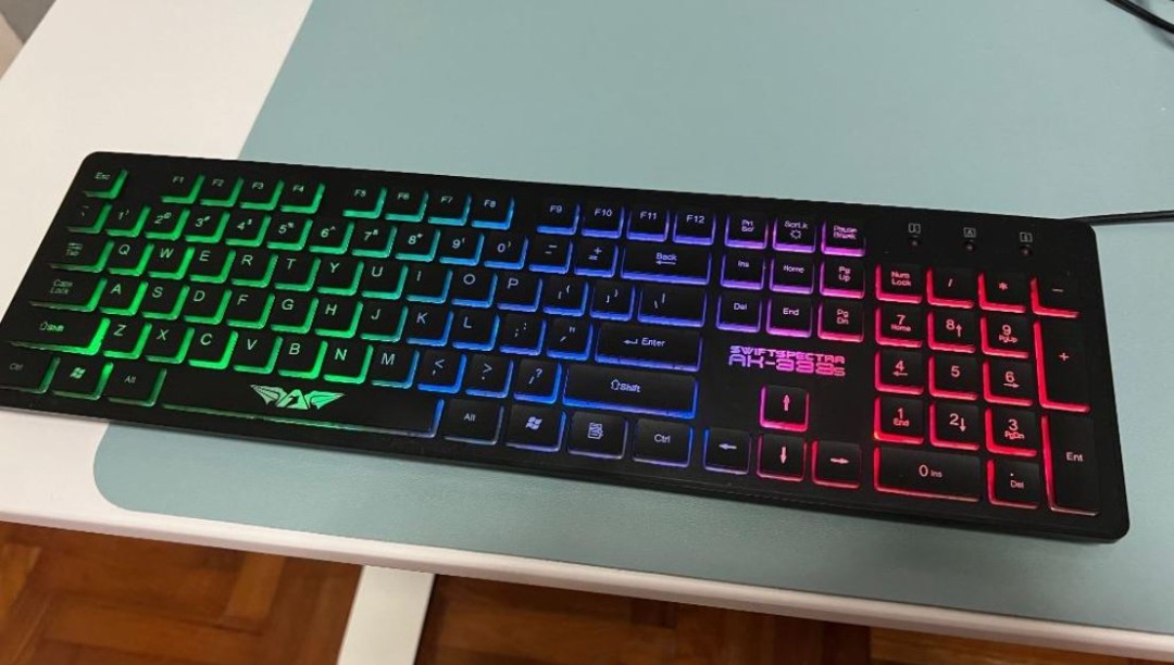 Armaggeddon Swift Spectra AK-333S RGB Gaming Keyboard, Computers & Tech ...