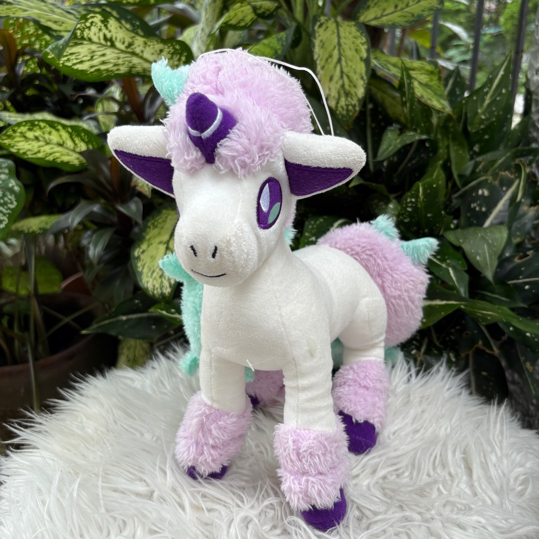 BANRPRESTO Pokemon Galarian PONYTA Plush Toy, Hobbies & Toys, Toys ...