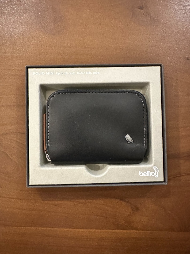 Bellroy Folio Mini Wallet - Black, Men's Fashion, Watches & Accessories ...