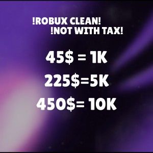 Robux via gift/gamepass Clean, 電子遊戲, 遊戲機配件, 遊戲禮物卡及帳戶 - Carousell