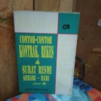 Contoh Kontrak Rekes surat resmi sehari-hari jilid 8 Sudargo Gautama ...