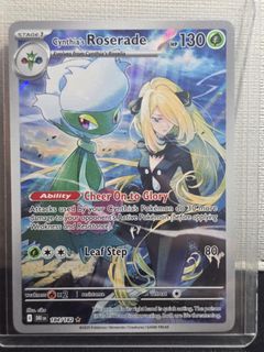 Cynthia's Roserade IR 184/182 Destined rivals, Hobbies & Toys, Toys ...