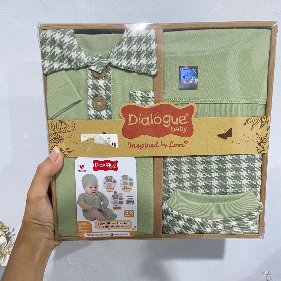 DIALOGUE GIFTSET PREMIUM BABY ELIO, Bayi & Anak, Baju Anak Laki-laki, 1 ...