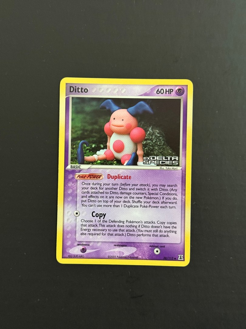 Ditto mr mime #38 delta species, Hobbies & Toys, Toys & Games on Carousell