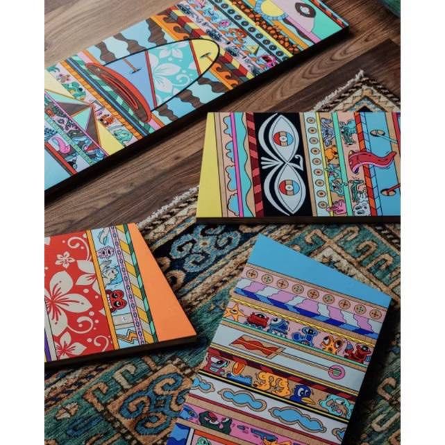 ERIK PARKER Panel Set A B ddtstore AllRightsReserved 艾瑞克帕克, 書籍、休閒與玩具, 文具、藝術、手工藝, 其他用品在旋轉拍賣