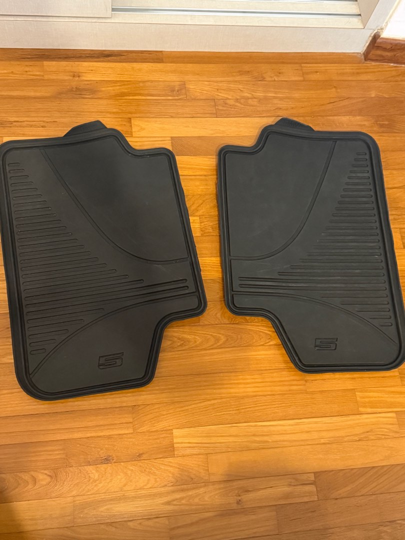 Genuine BMW 5 series all weather rubber mats G30 and G31, Car ...