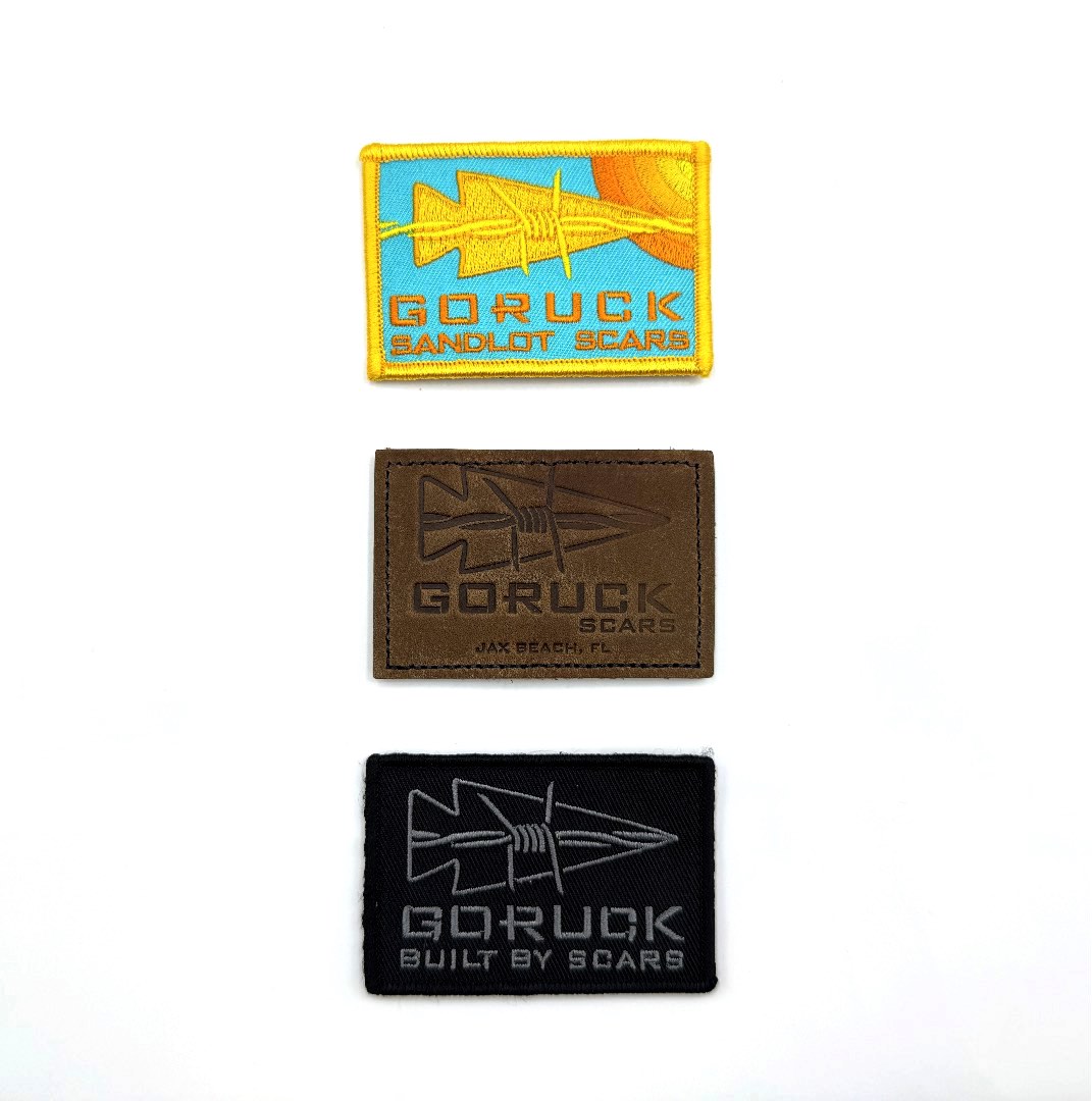 GORUCK - Built By SCARS Patches, 興趣及遊戲, 旅行, 旅遊 - 旅行必需品及用品 - Carousell