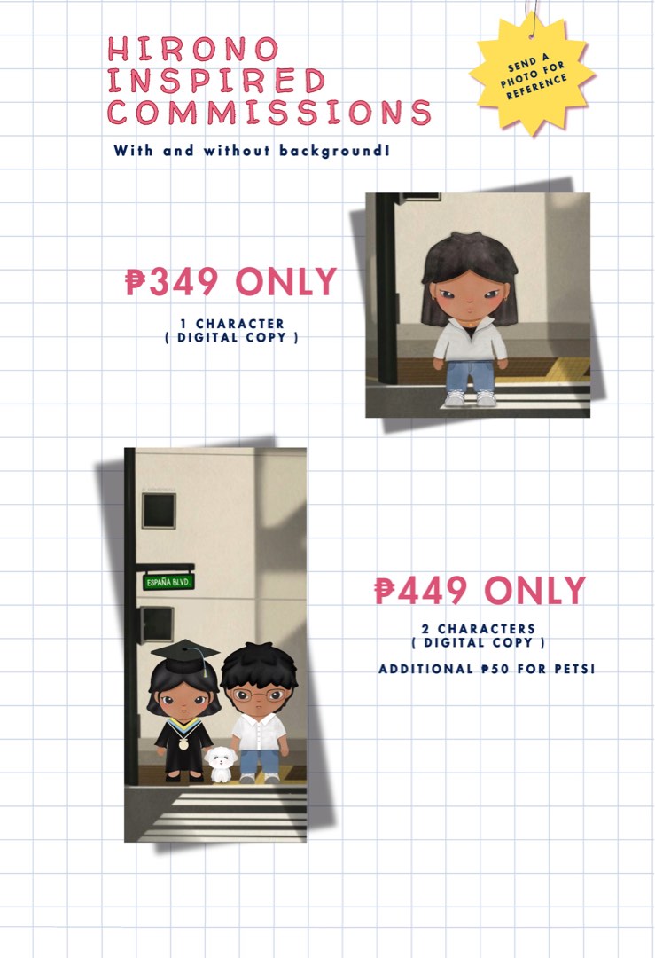 HIRONO COMMISSION DIGITAL ART DRAWING, Hobbies & Toys, Stationary ...