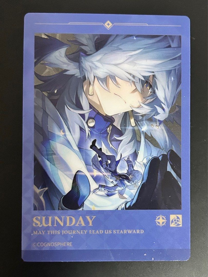 Honkai Star Rail HSR Sunday Sushiro Collab Character Card Official ...