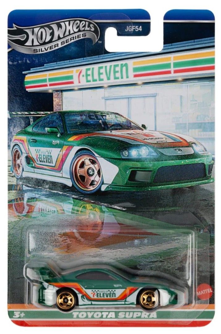Hotwheels 7 eleven 7e Toyota Supra Oversea Exclusive, Hobbies & Toys ...