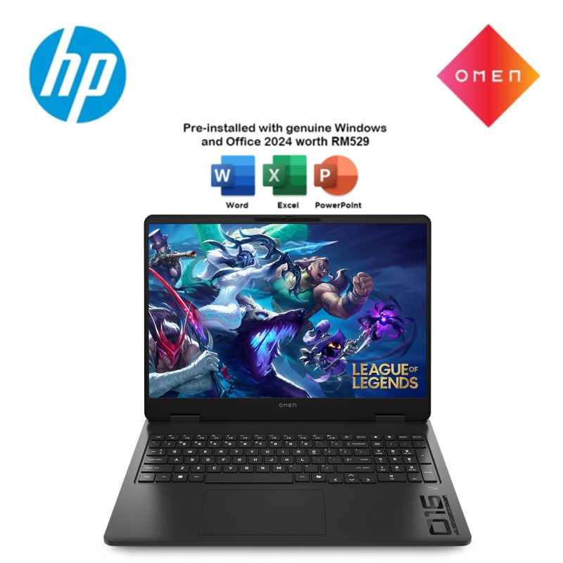 HP OMEN 16-ap0156AX Gaming Laptop (Shadow Black) [AMD Ryzen™ 9 8940HX ...