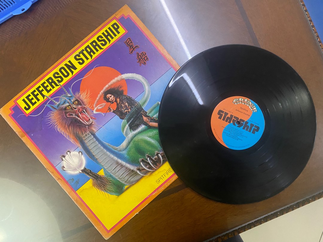 Jefferson Starship – Spitfire - Original Folk Rock Soft Pop Music Album ...