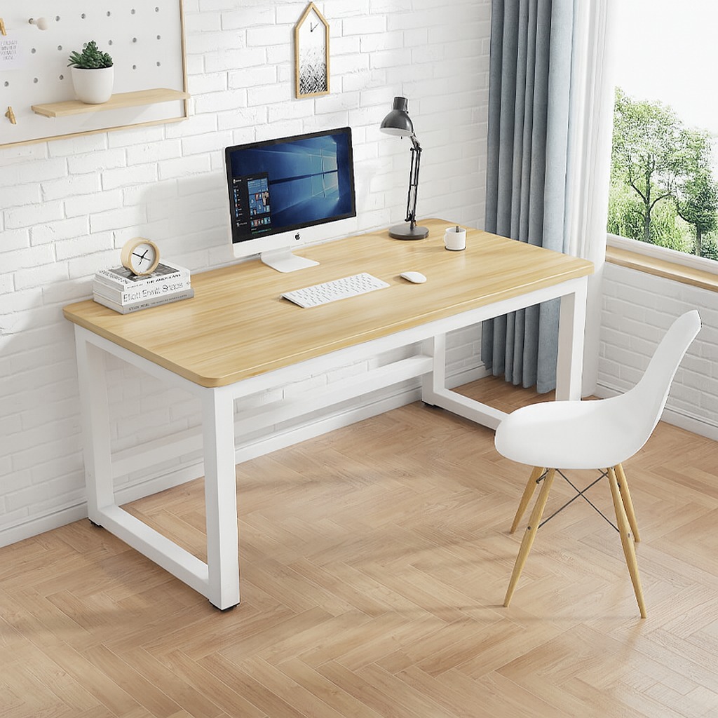Large Computer Desk | Office Study Table | Workstation Writing Desk ...