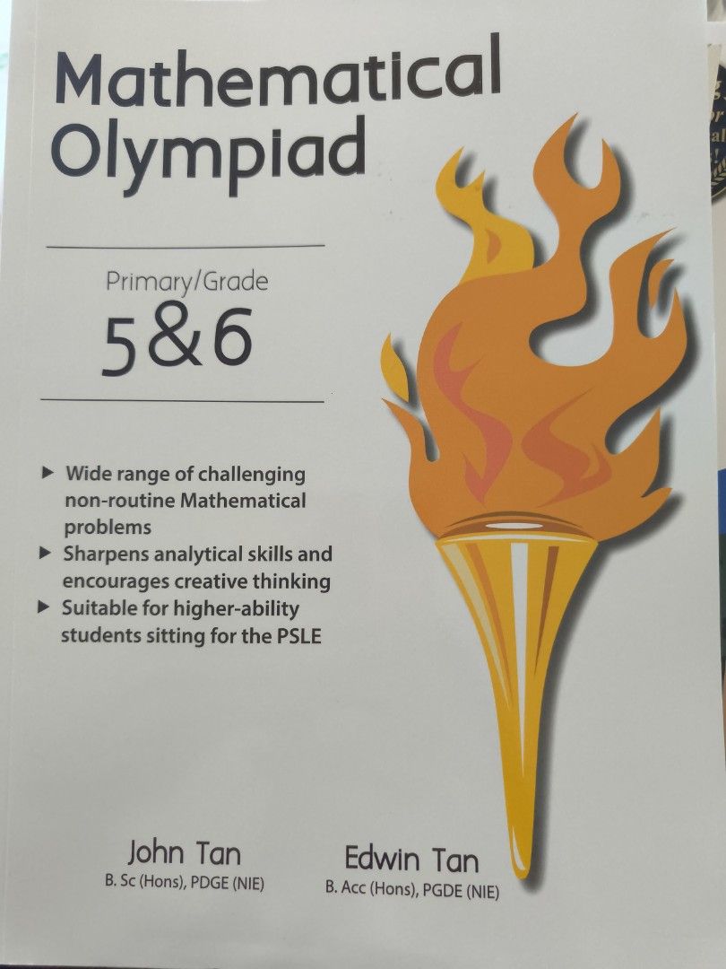 Mathematical Olympiad Primary 5 & 6, Hobbies & Toys, Books & Magazines ...