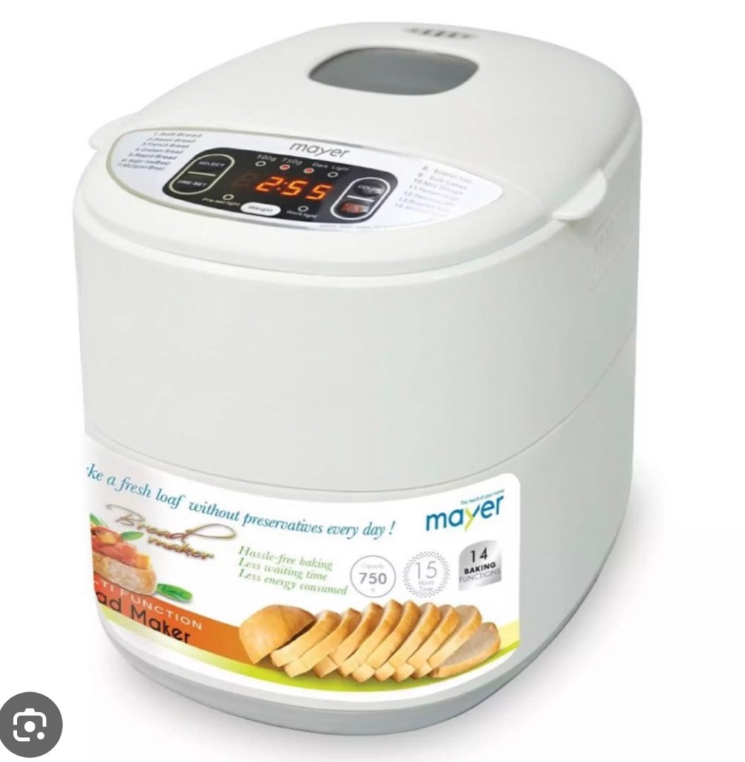 Mayer brand new bread maker toaster, TV & Home Appliances, Kitchen ...