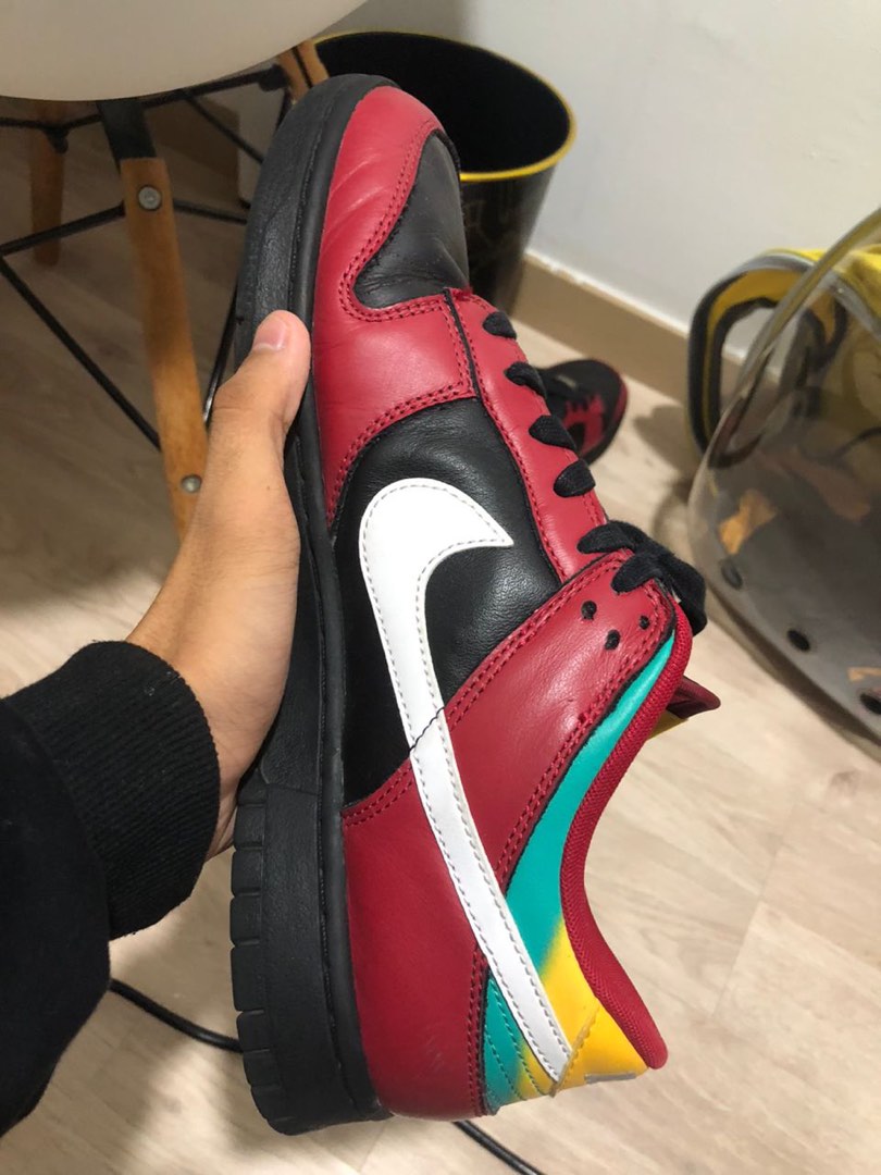 Mens Nike Dunk Low 'Biker Tattoos', Men's Fashion, Footwear, Sneakers ...