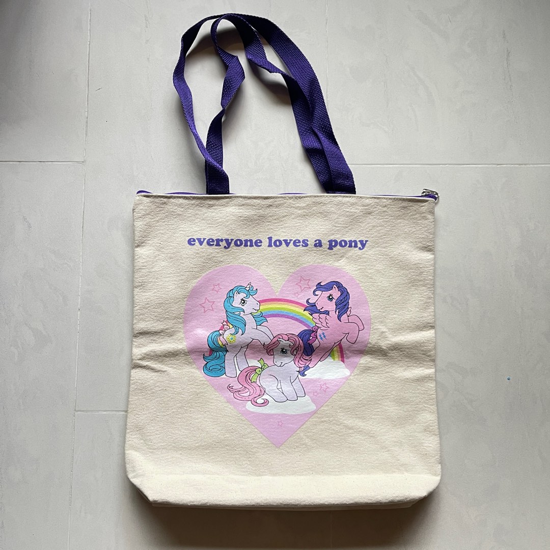 My Little Pony Colorpop collab limited edition exclusive zipper tote ...