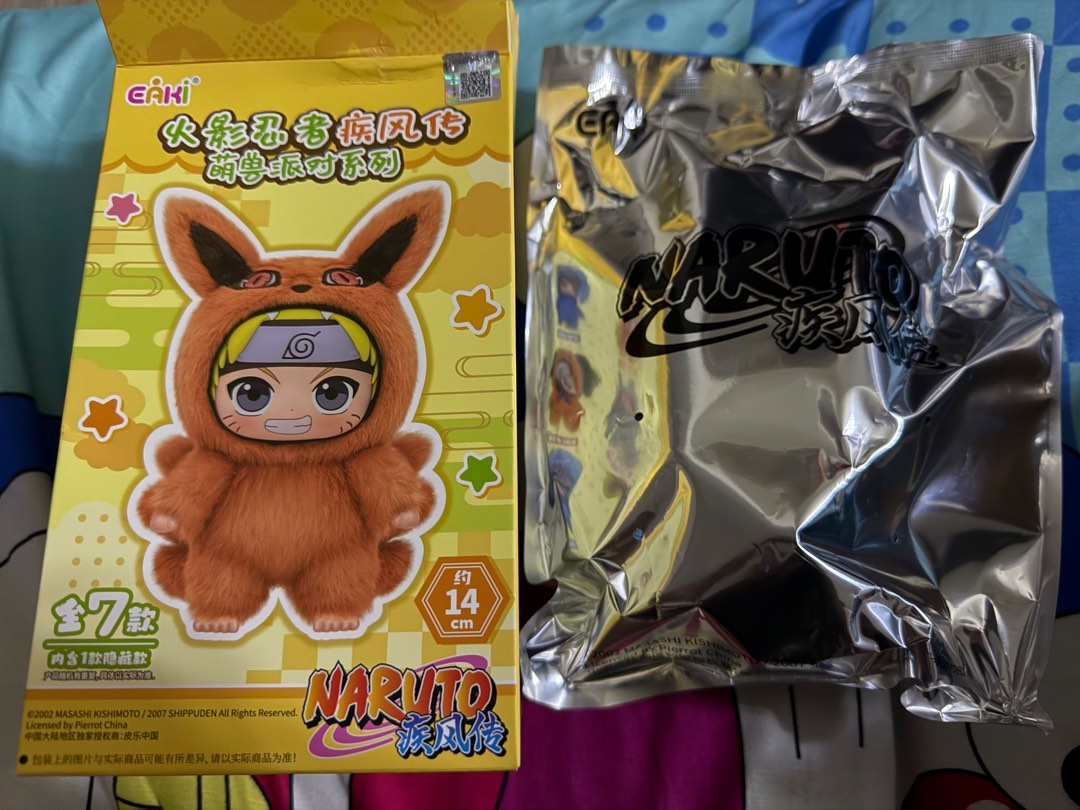 Naruto Labubu - Hinata, Hobbies & Toys, Toys & Games on Carousell