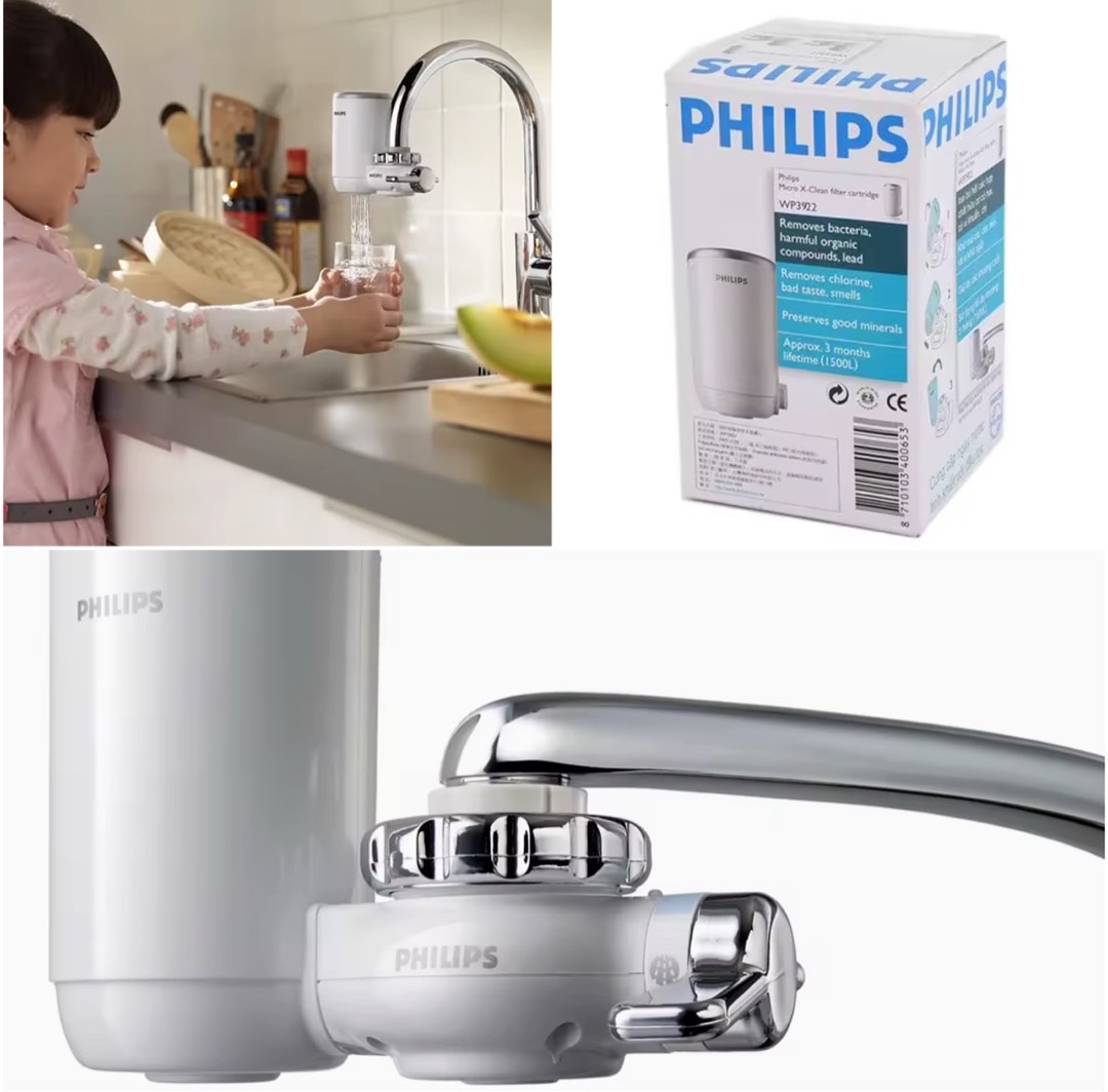Philips WP3812 On Tap Water Purifiers Micro X-Clean Micro X-Pure Filter ...