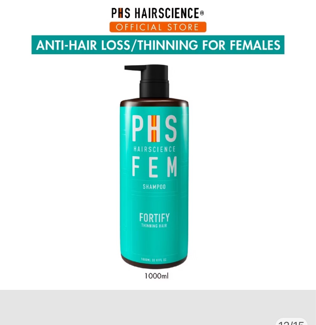 PHS hair loss 1000ml, Beauty & Personal Care, Hair Products on Carousell