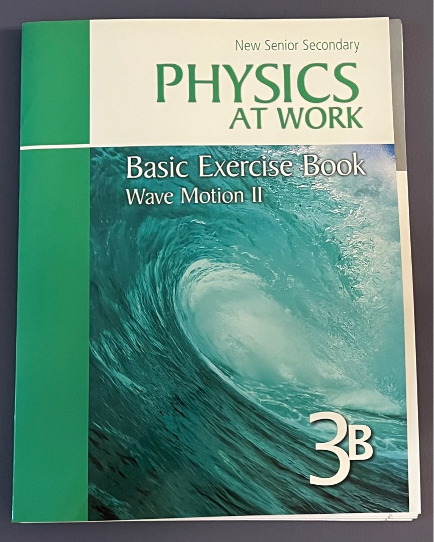 HKDSE Physics exercise book (wave motion II), 興趣及遊戲, 書本 & 文具, 補充練習 ...