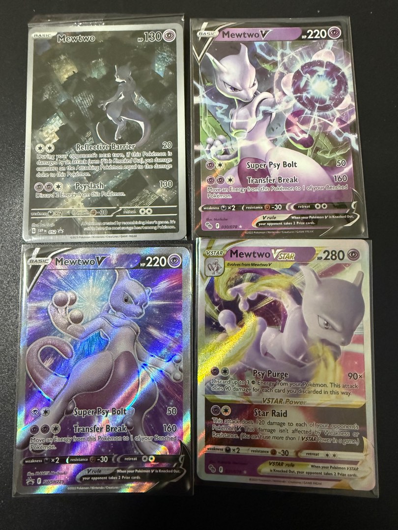 Pokemon TCG Mewtwo Pokemon card, Hobbies & Toys, Toys & Games on Carousell