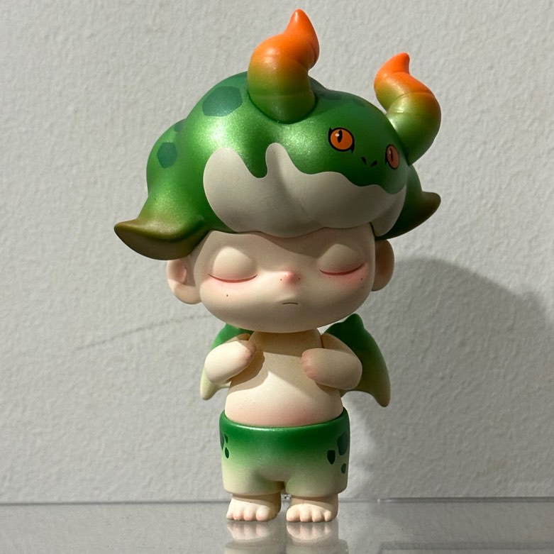 Pop Mart Dimoo Retro Series (Little Green Dragon) Read Description ...