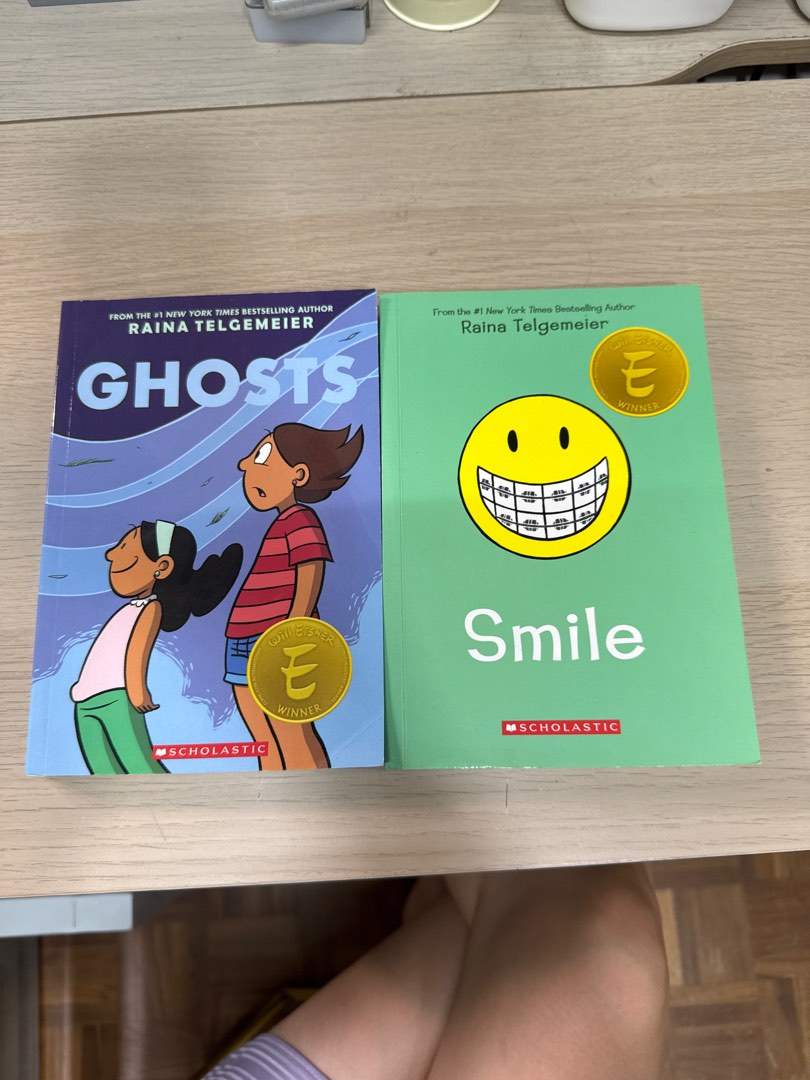 Raina Telgemeier Graphic Novels - Ghosts, Smile, Drama, Family, Hobbies ...