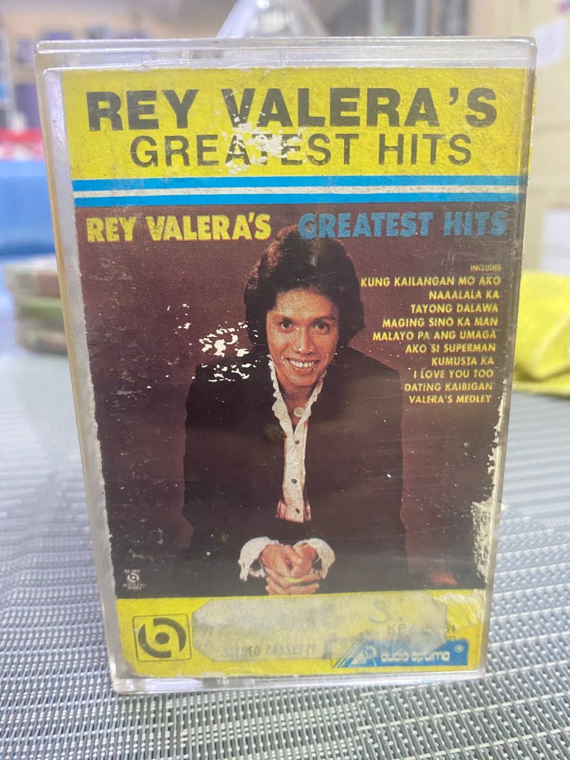 Rey Valera Greatest Hits - Philippines Music Album Cassette Tape ...