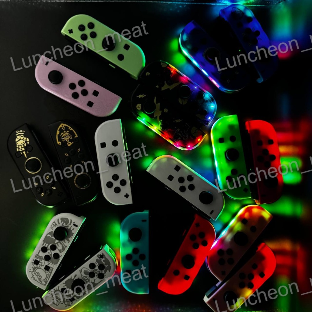 RGB Joy Con Joycon Controller For Nintendo Switch Gen 1 2 OLED, Video ...
