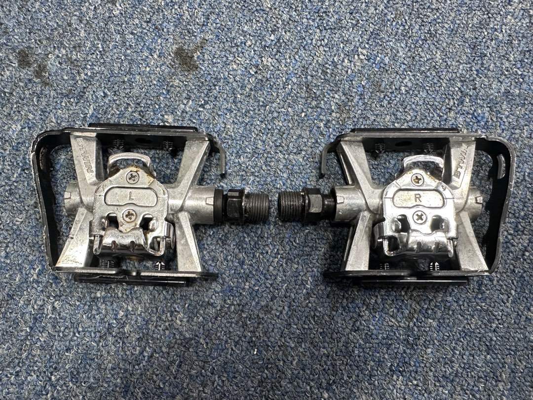 SPD and platform pedals Btwin, Sports Equipment, Bicycles & Parts ...