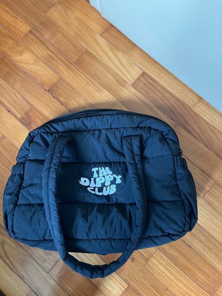 The Dippy Club puffer tote bag, Women's Fashion, Bags & Wallets ...